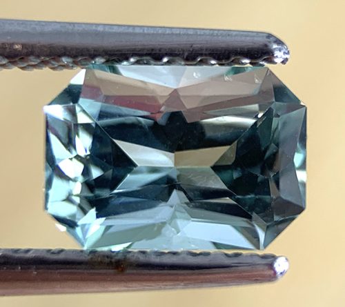 Tourmaline Blue Radiant 0.88 carats – Langford Gems