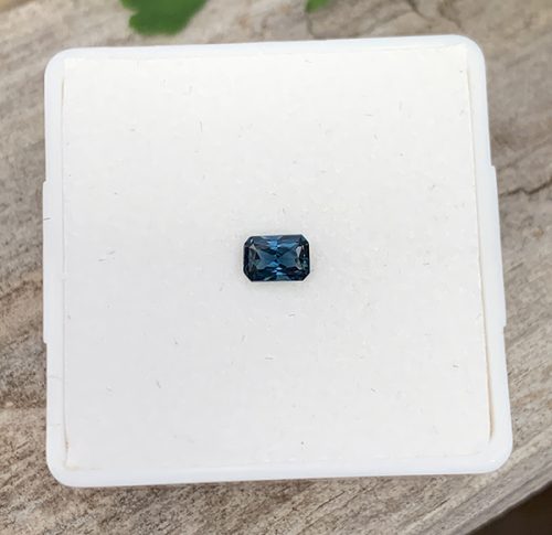 Australian Sapphire Blue Radiant 0.61 carats – Langford Gems
