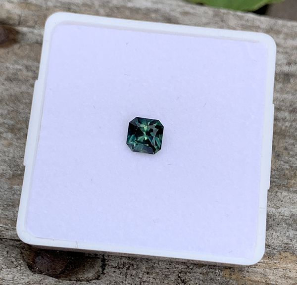Australian Sapphire Blue Green Square Radiant 5.6mm – Langford Gems
