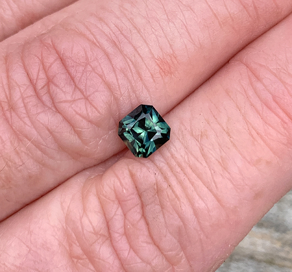 Australian Sapphire Blue Green Square Radiant 5.6mm – Langford Gems